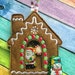 In the Hoop Gingerbread House Treat Pocket Picture Frame Ornament ...
