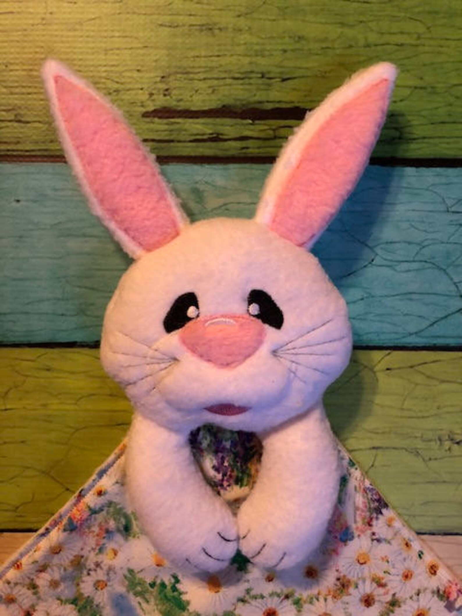 In the Hoop Bunny in A Blaket Machine Embroidery/sewing | Etsy