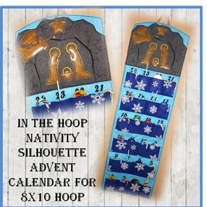 In the Hoop Nativity Cave Advent Calendar Christmas Countdown ...
