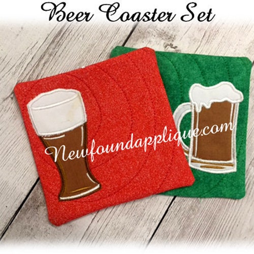 In the Hoop Coaster Citrus Embroidery Machine Design - Etsy