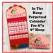 In the Hoop Perpetual Calendar Embroidery Machine Design Set for 8"x8 ...