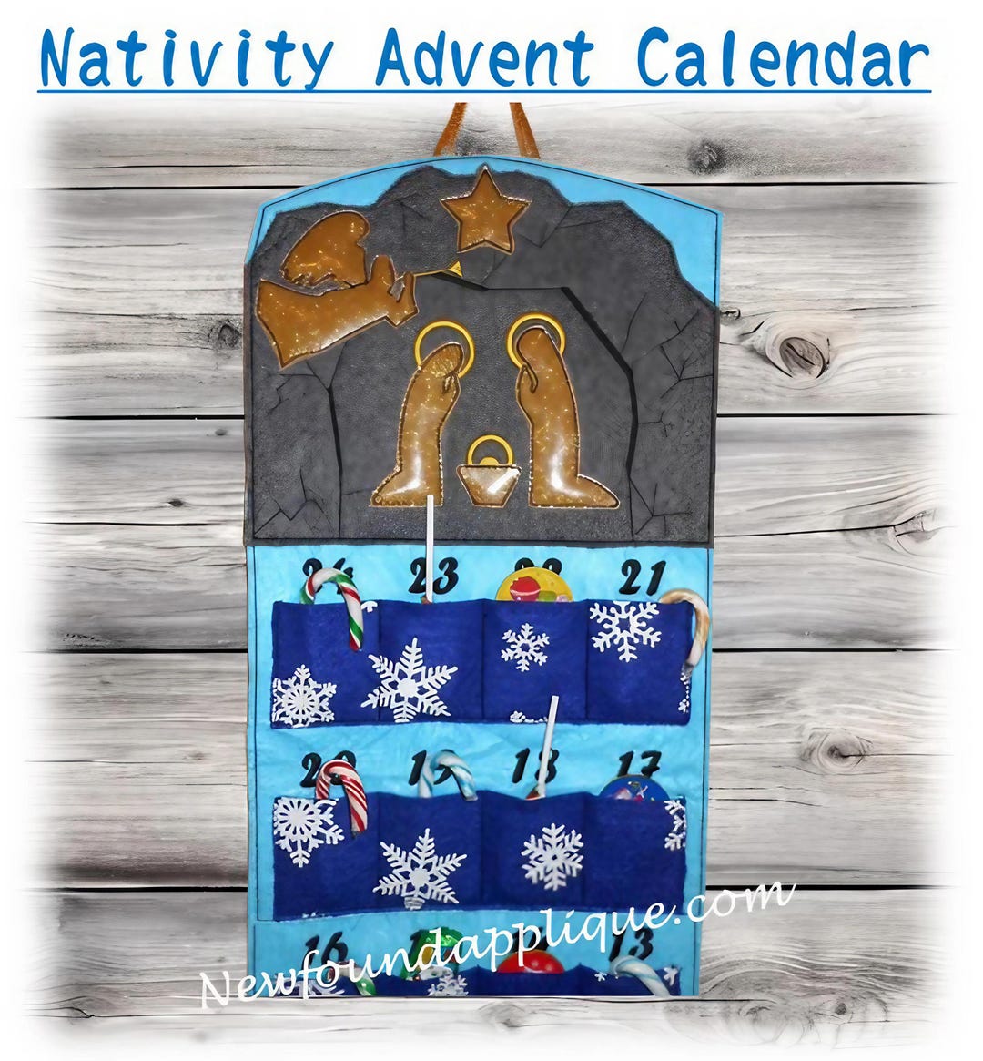 In the Hoop Nativity Cave Advent Calendar Christmas Countdown ...
