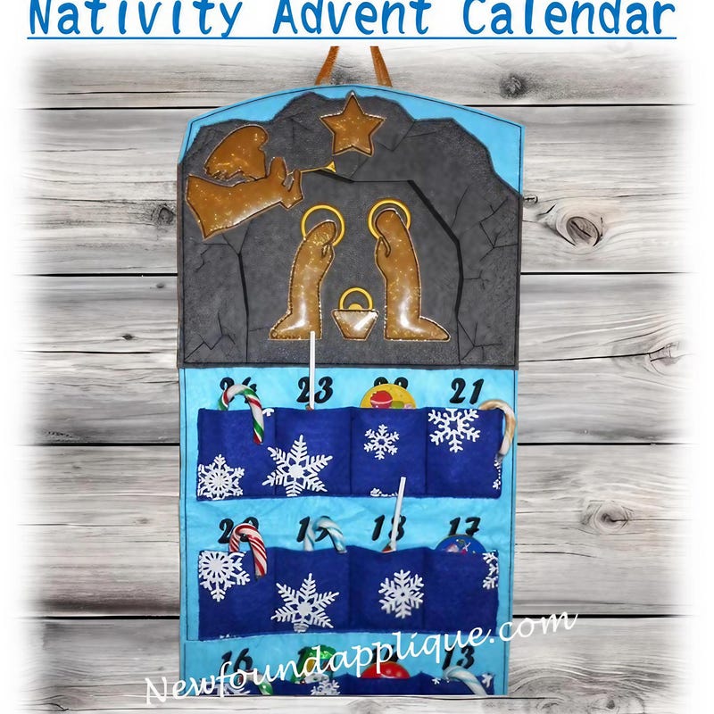 Nativity Advent Calendar - Etsy
