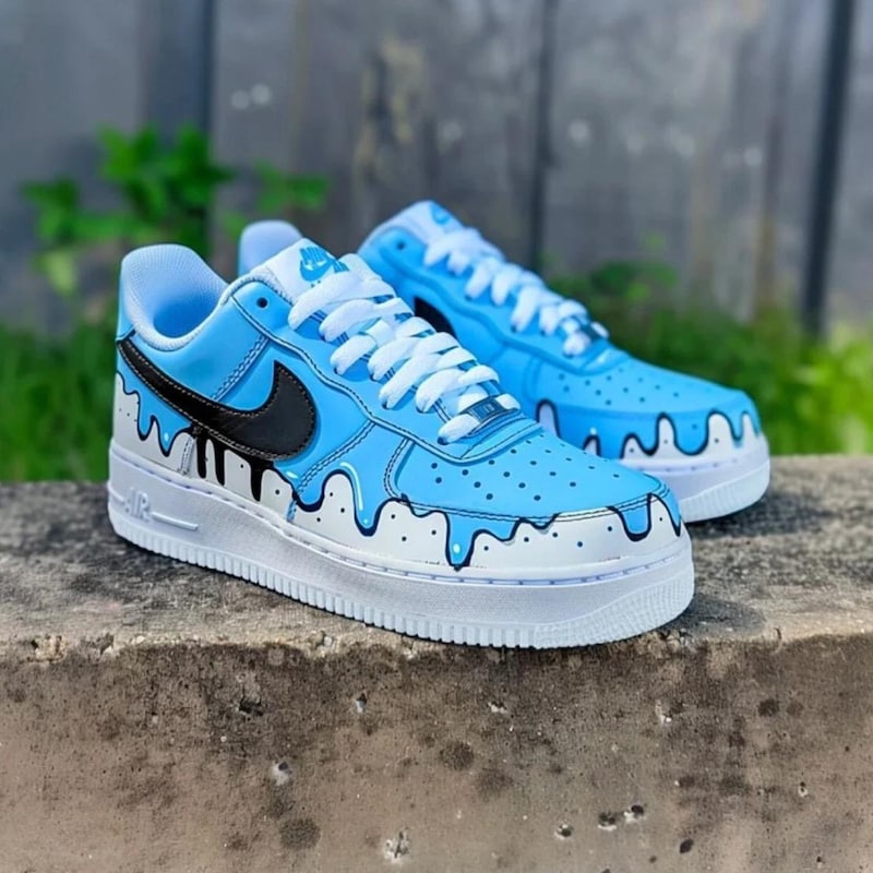 Custom Nikes Ocean - Etsy