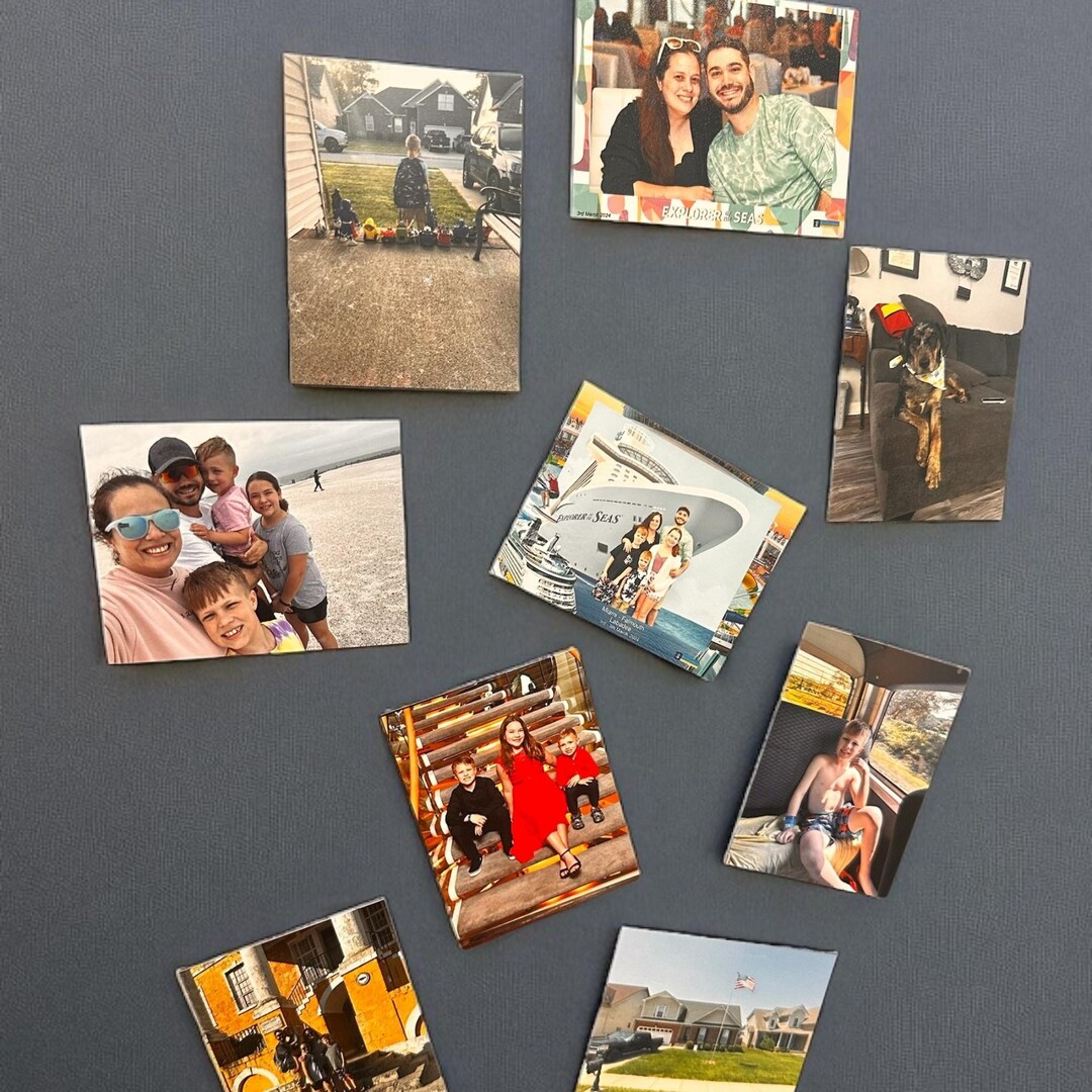 Custom Photo Magnets • Personalized Fridge Magnets • Photo Magnets ...