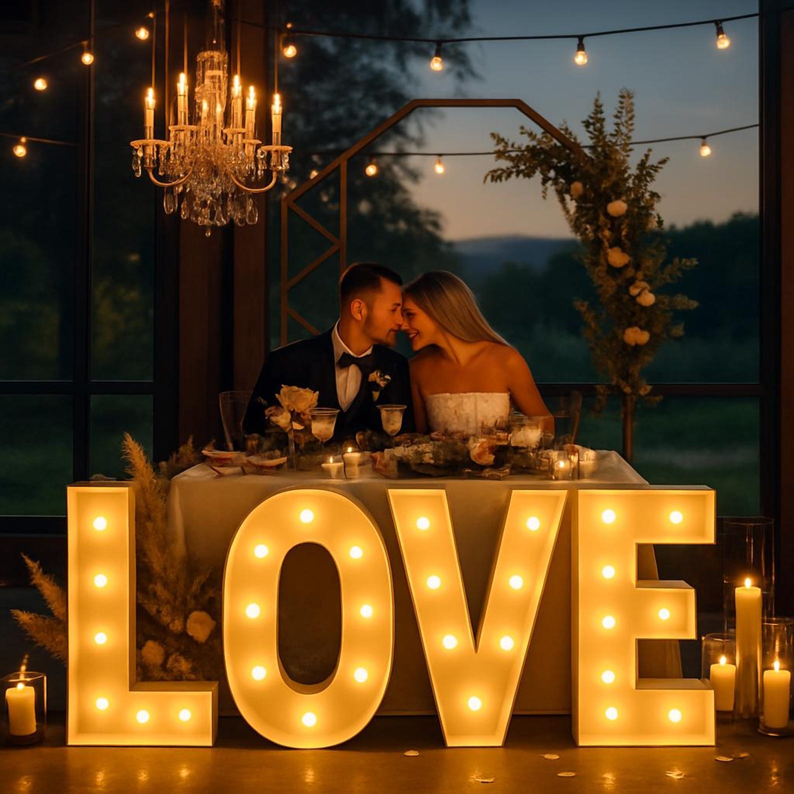 3FT/4FT Marquee Letter (A–Z) – Giant Light up Sign | Large Illuminated ...