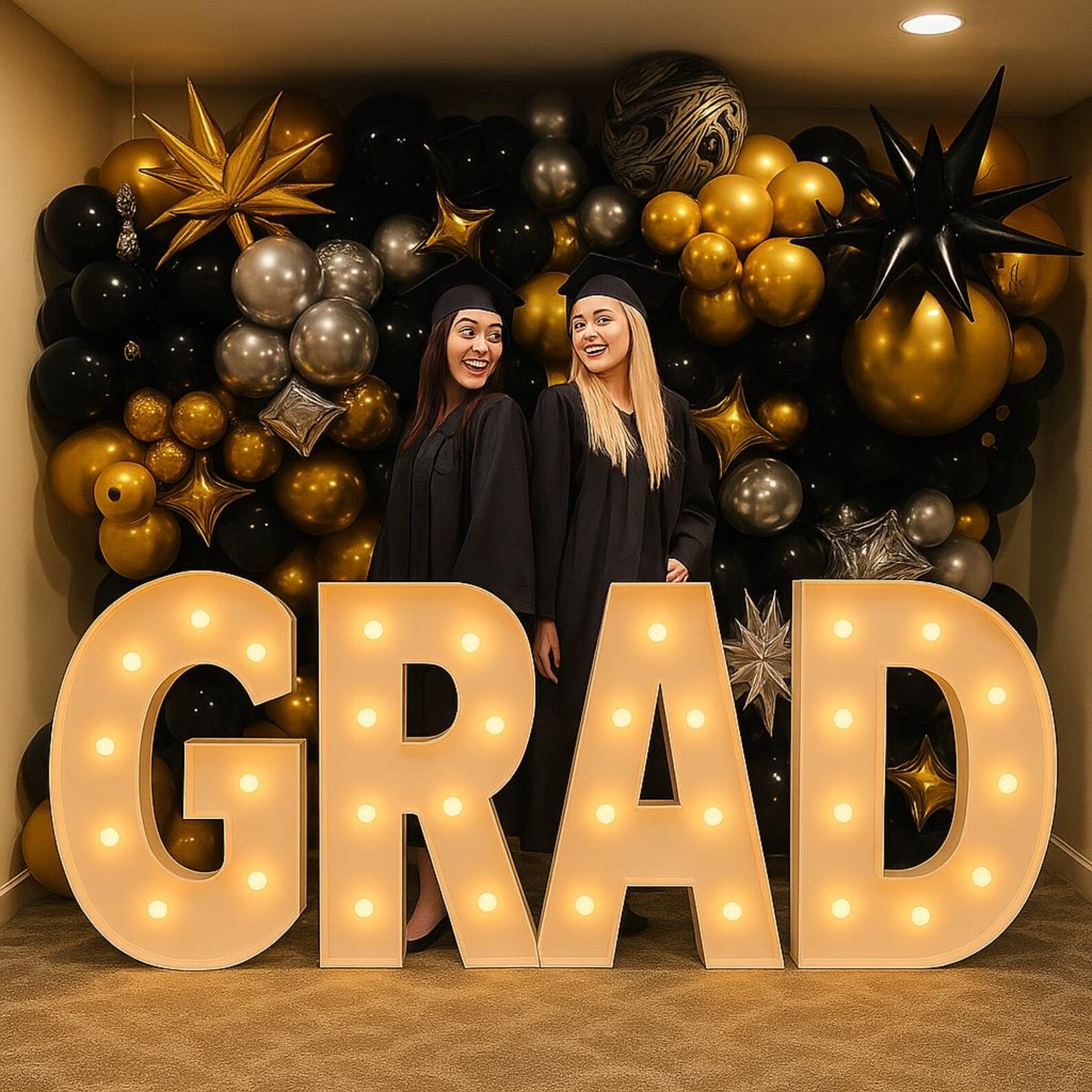 3FT/4FT Marquee Letter (A–Z) – Giant Light up Sign | Large Illuminated ...