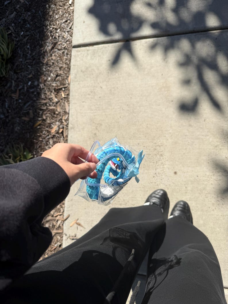 Zootopia Gary the Snake – 3D Printed Articulated Blue Snake Toy ...