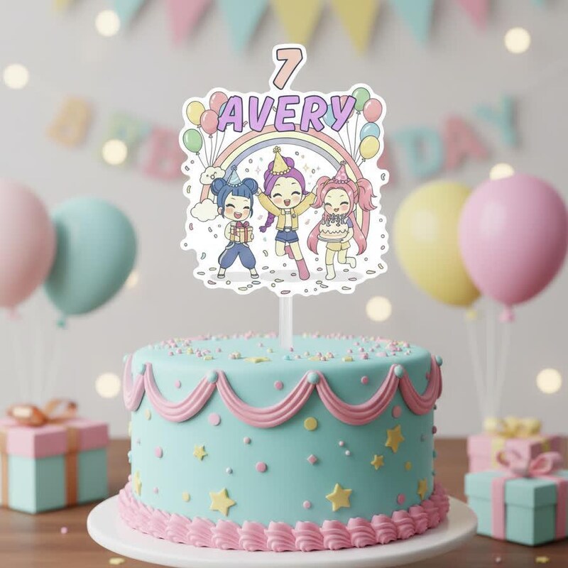 Huntrix Cake Design - Etsy