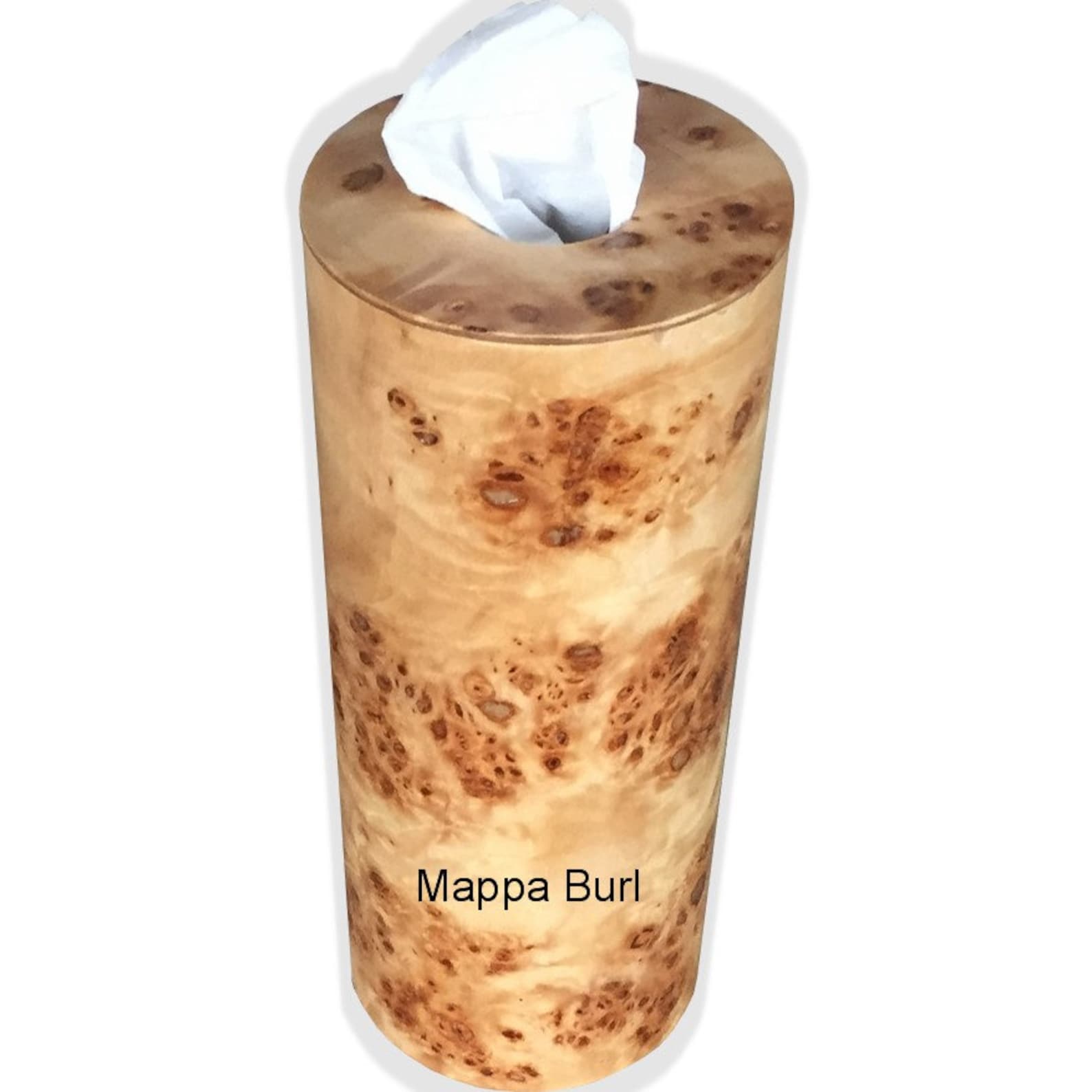 Tissue Cylinder Cover Holder Round in Wood Made to Fit Popular - Etsy