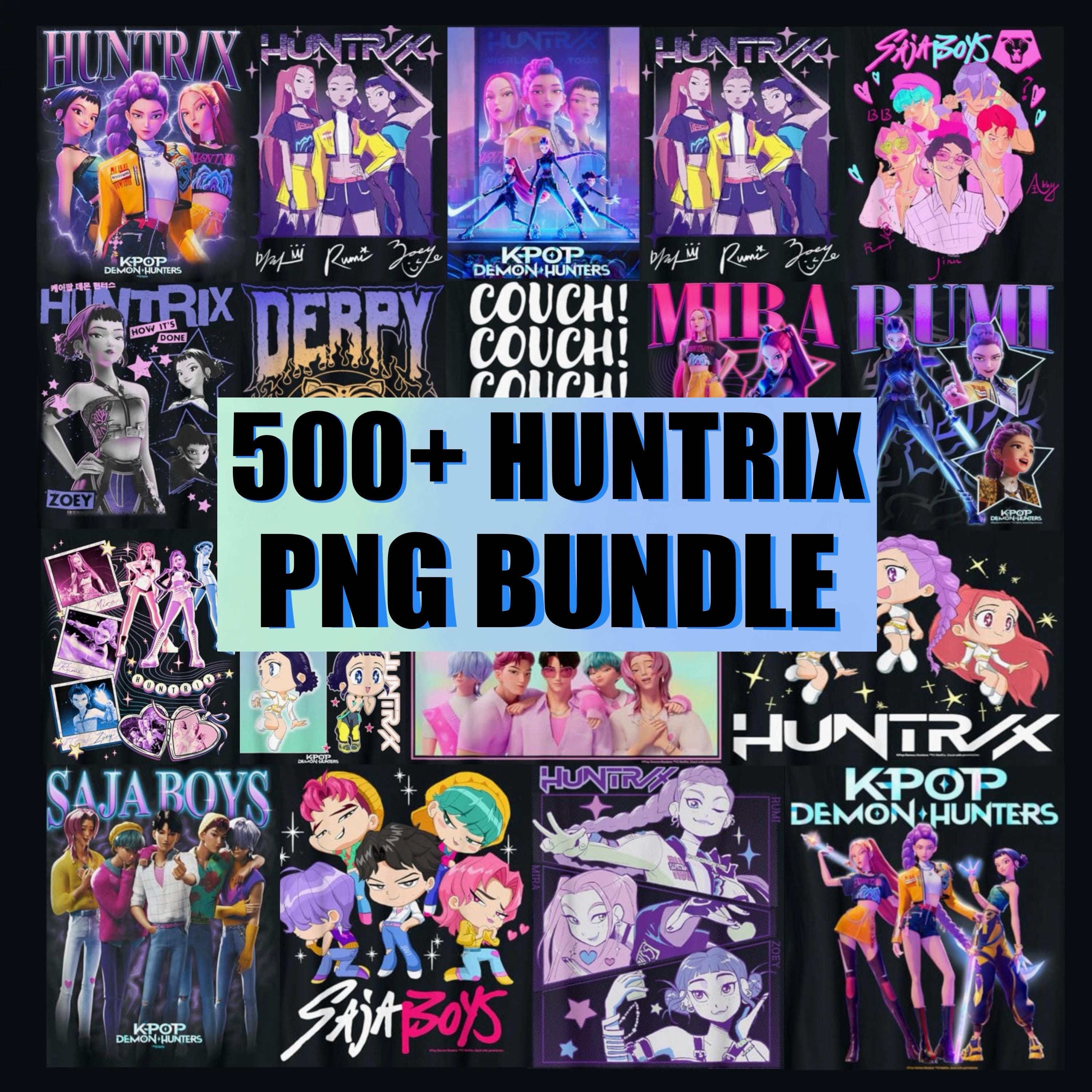 500+ Kpop Demon Hunter Png Bundle, Saja Boy Png, Huntrix Png, Girl ...