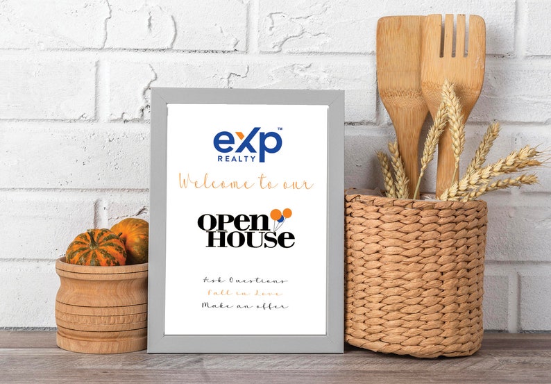 EXP Realty Open House Printable Signage , Open House Sign in Sheets ...