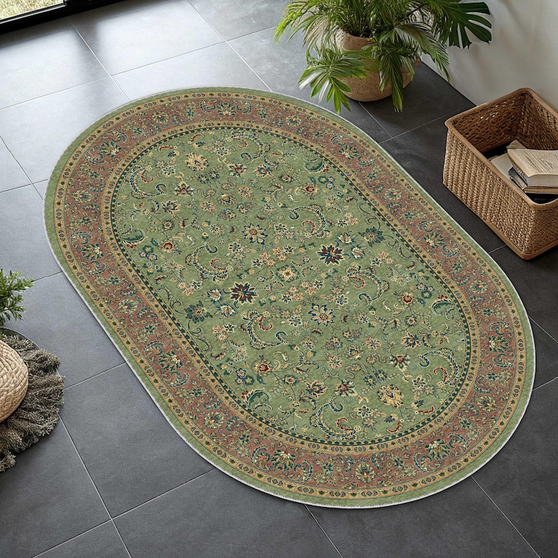 Terracotta Olive Rug - Etsy