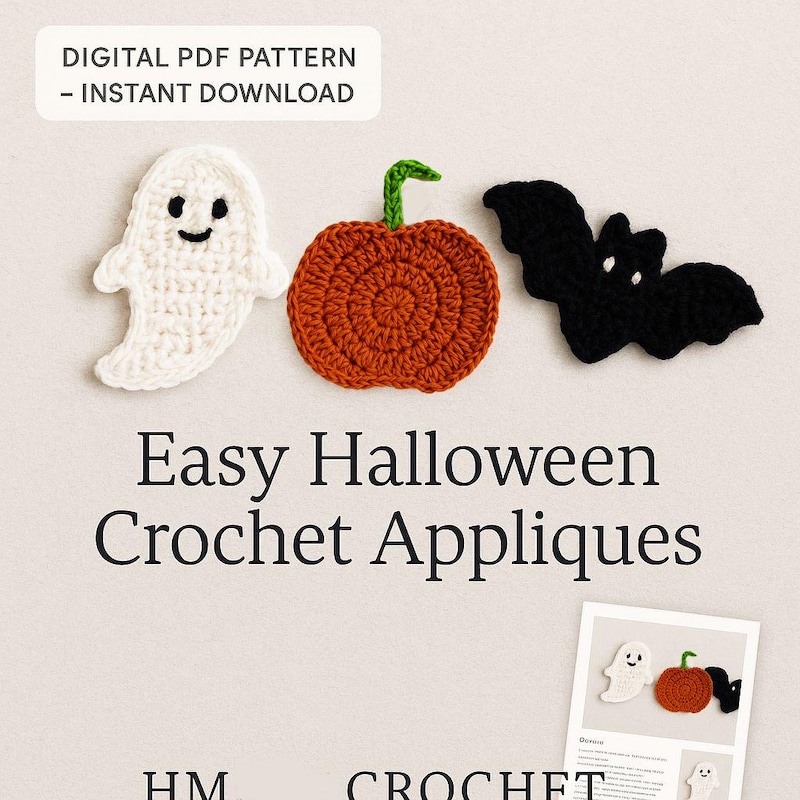 Applique Ghost Pattern - Etsy