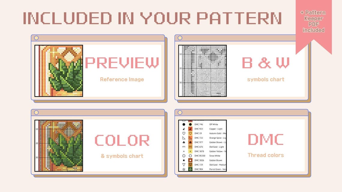 Autumn Magic Witchy Cross Stitch Pattern: Witchcraft Sorcerer and ...
