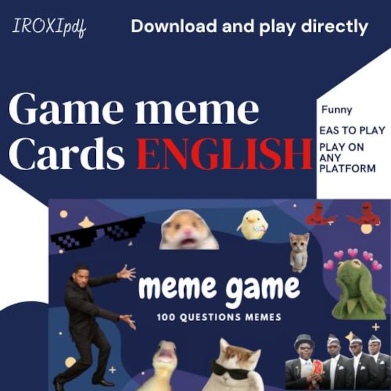 Meme Card - Etsy UK