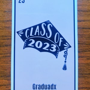 CLASS OF 2023 Graduada / Graduado / Graduadx Loteria Style Vinyl ...