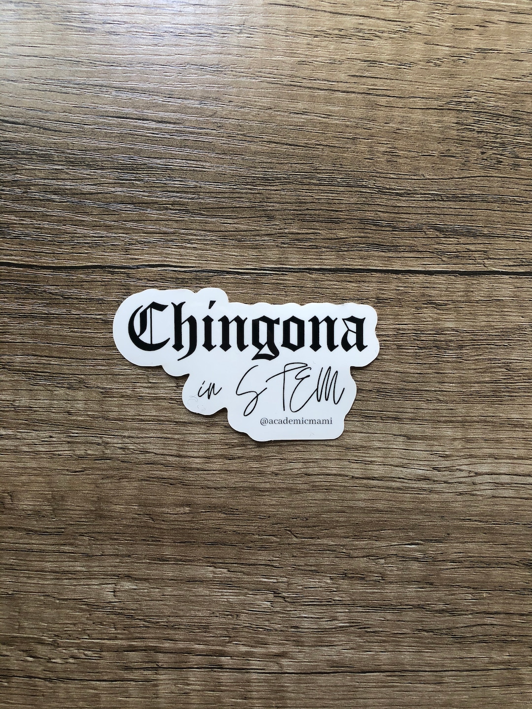 Chingona Stem Latinx Vinyl Sticker Decal - Etsy
