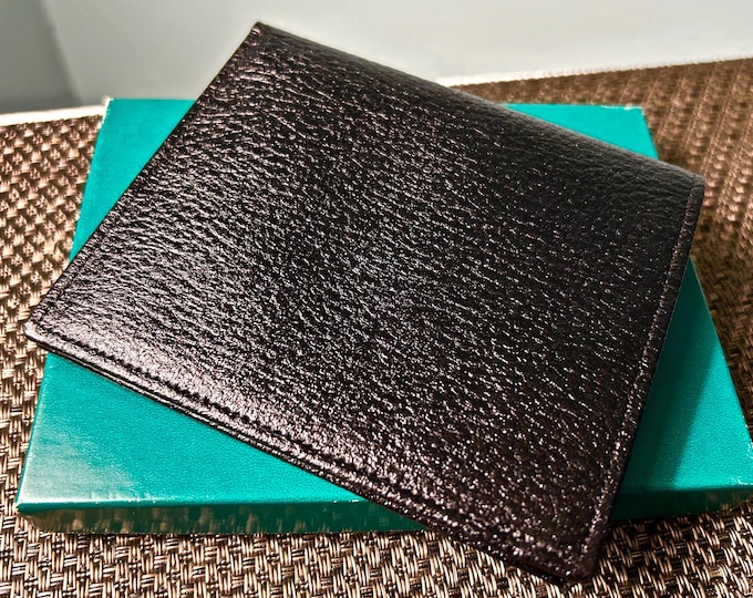 Vintage "prince GARDNER Wallet" Never Used Made in Black Leather Look ...