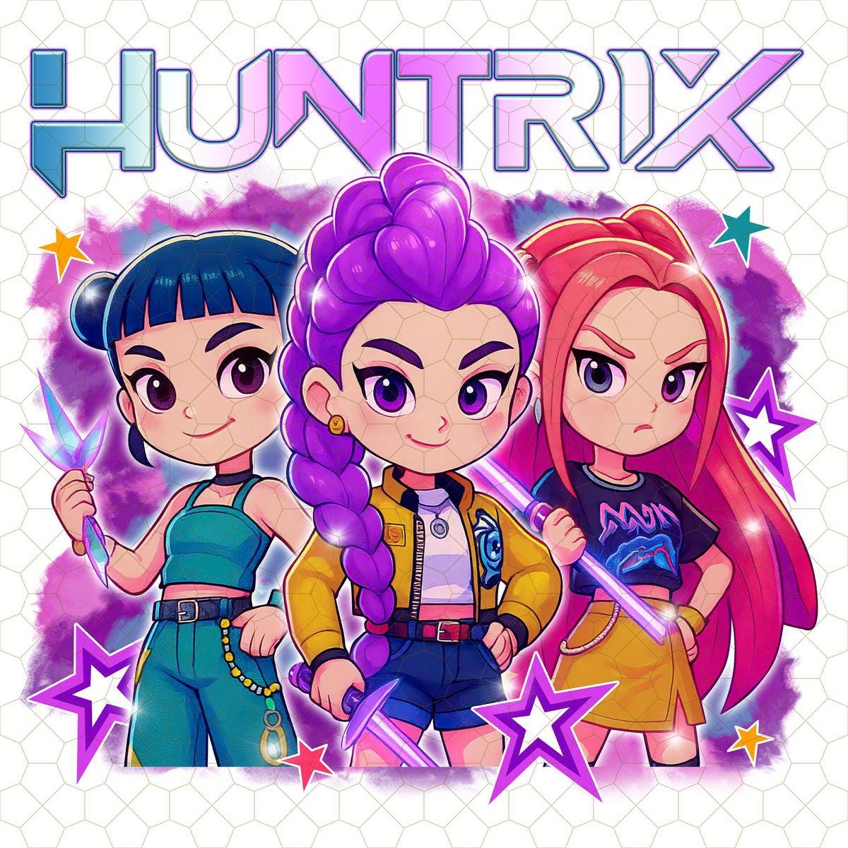 Pack Kpop Demon Hunters PNG | Stickers Boy Band Saja Boys mignons ...