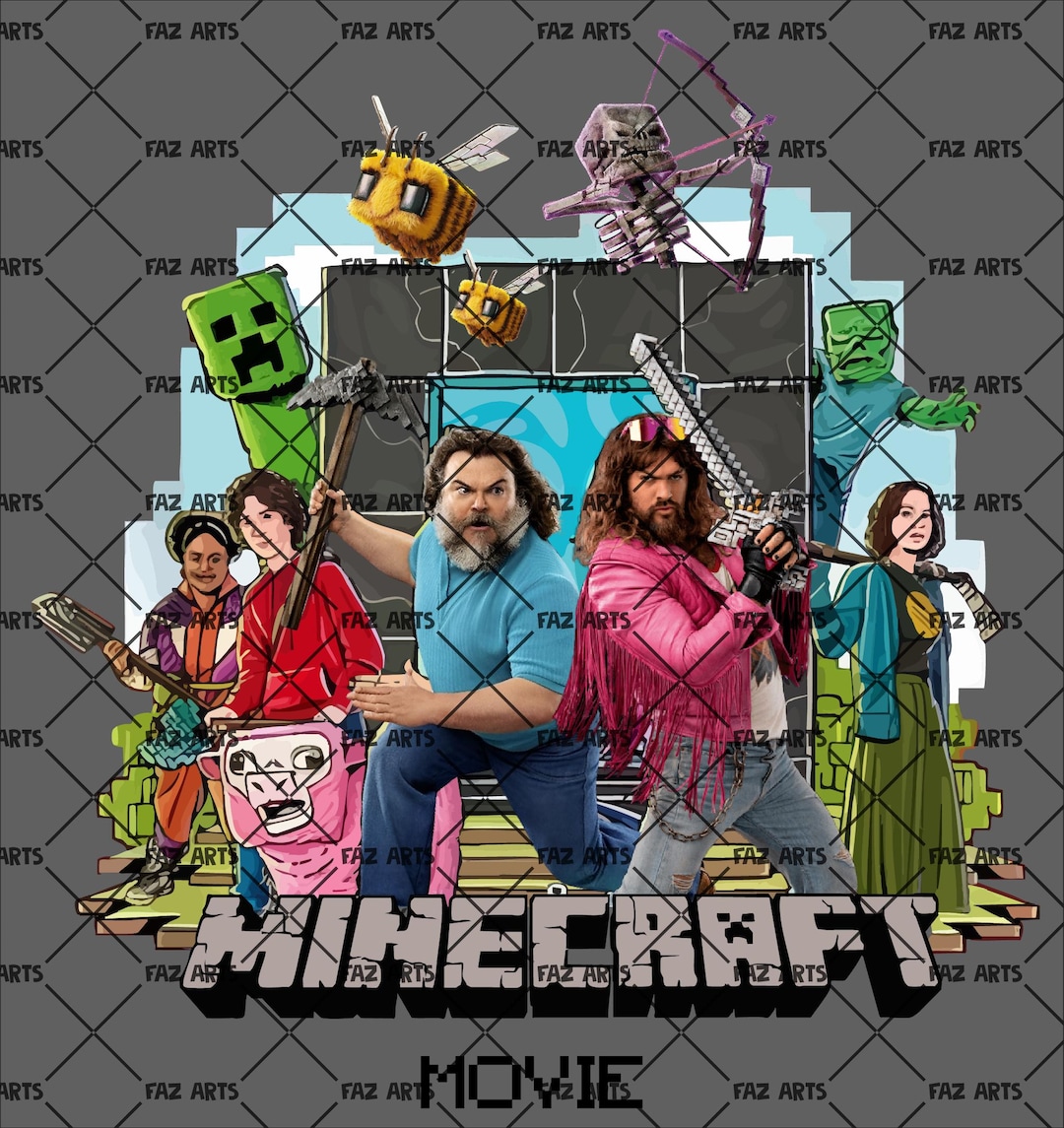 Minecraft - Funny - (PNG & SVG) - Sublimation Design - Etsy