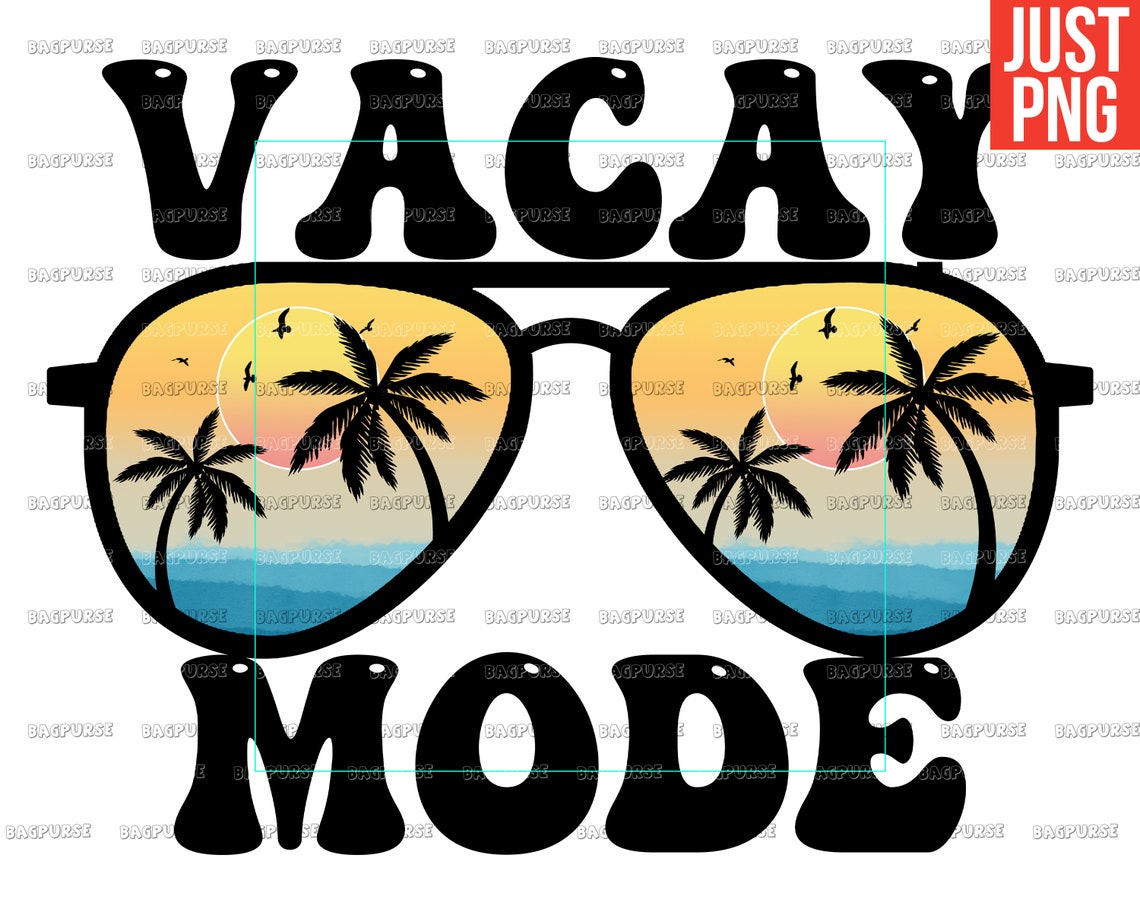 Vacay Mode PNG Vacation Beach Traveling Summer File - Etsy