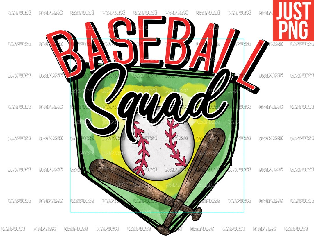 Baseball Squad PNG, Baseball Sublimation, Baseball Designs File for ...