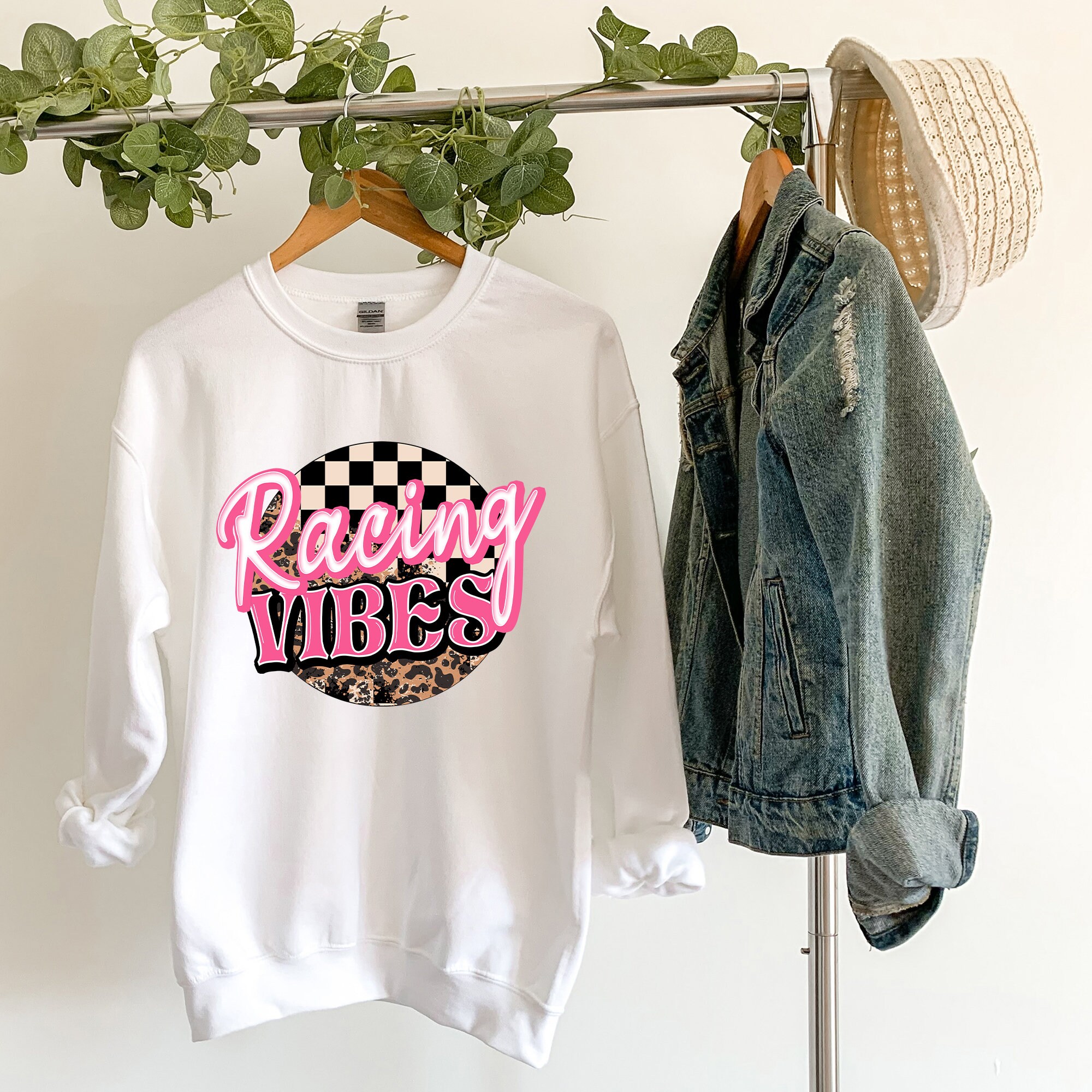 Racing Vibes PNG Race Day Racing Flag Racing Designs File - Etsy