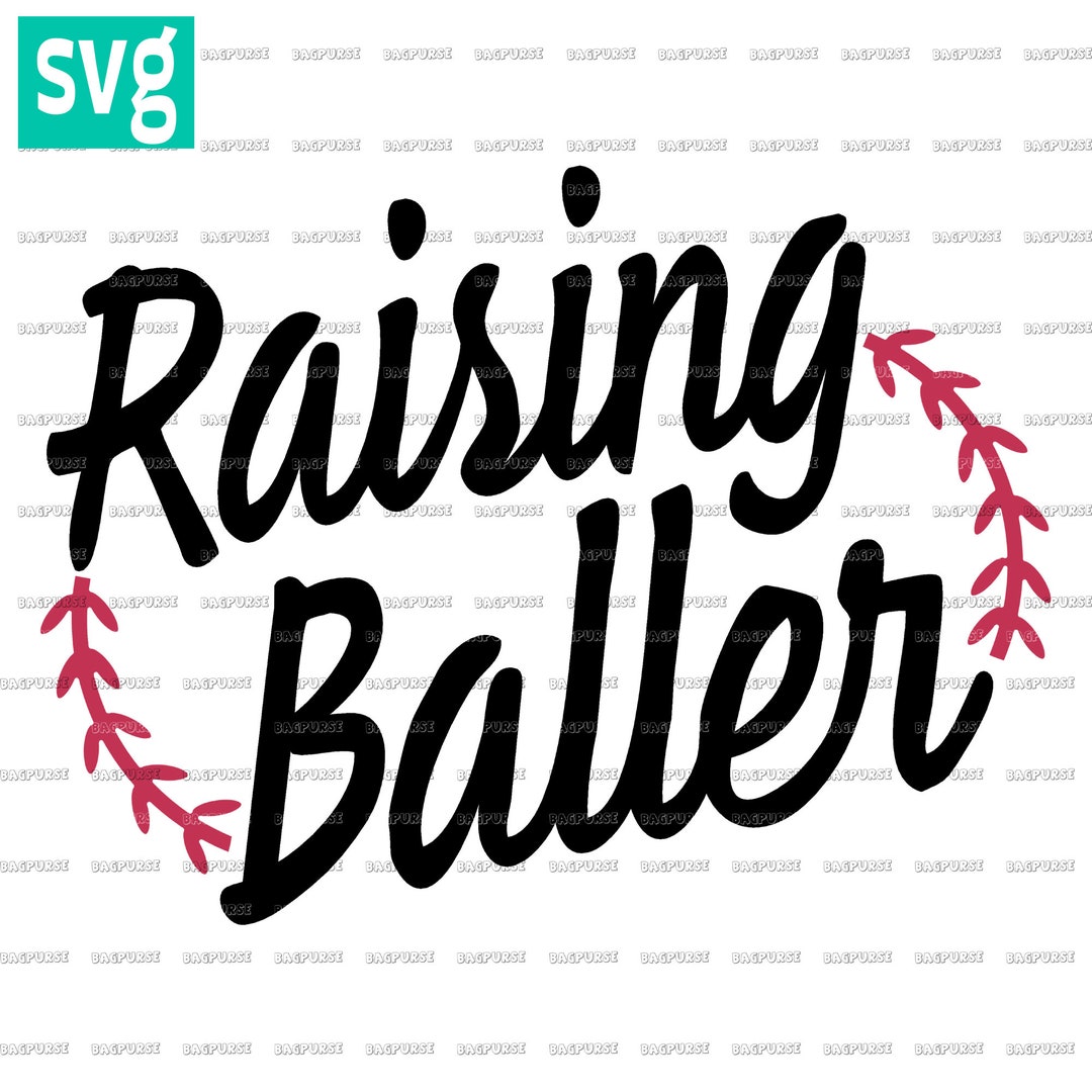 Raising Baller SVG | Baseball Mom SVG - Etsy