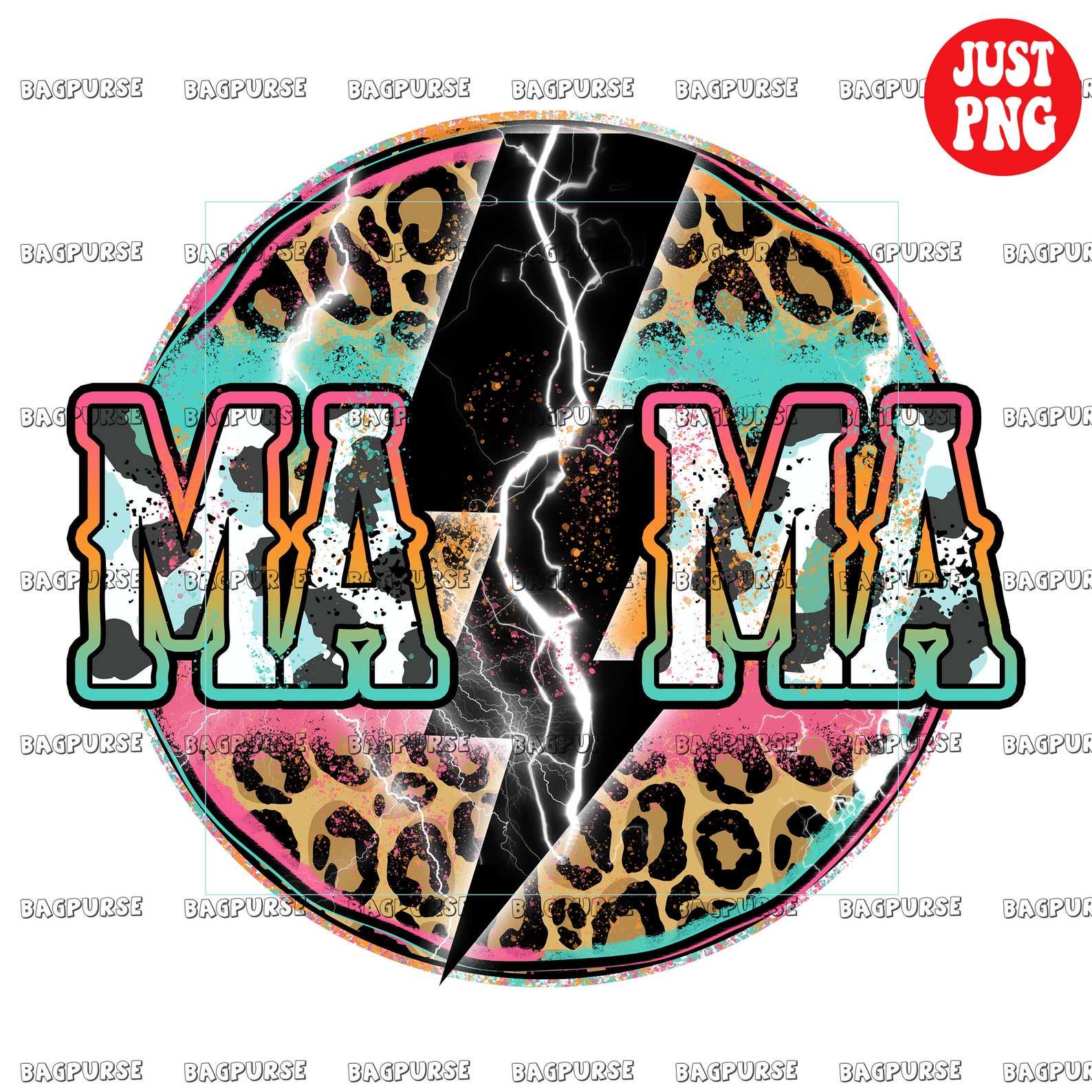 Mama Png Mama Sublimation Rock Mama Png Leopard Mama Png - Etsy