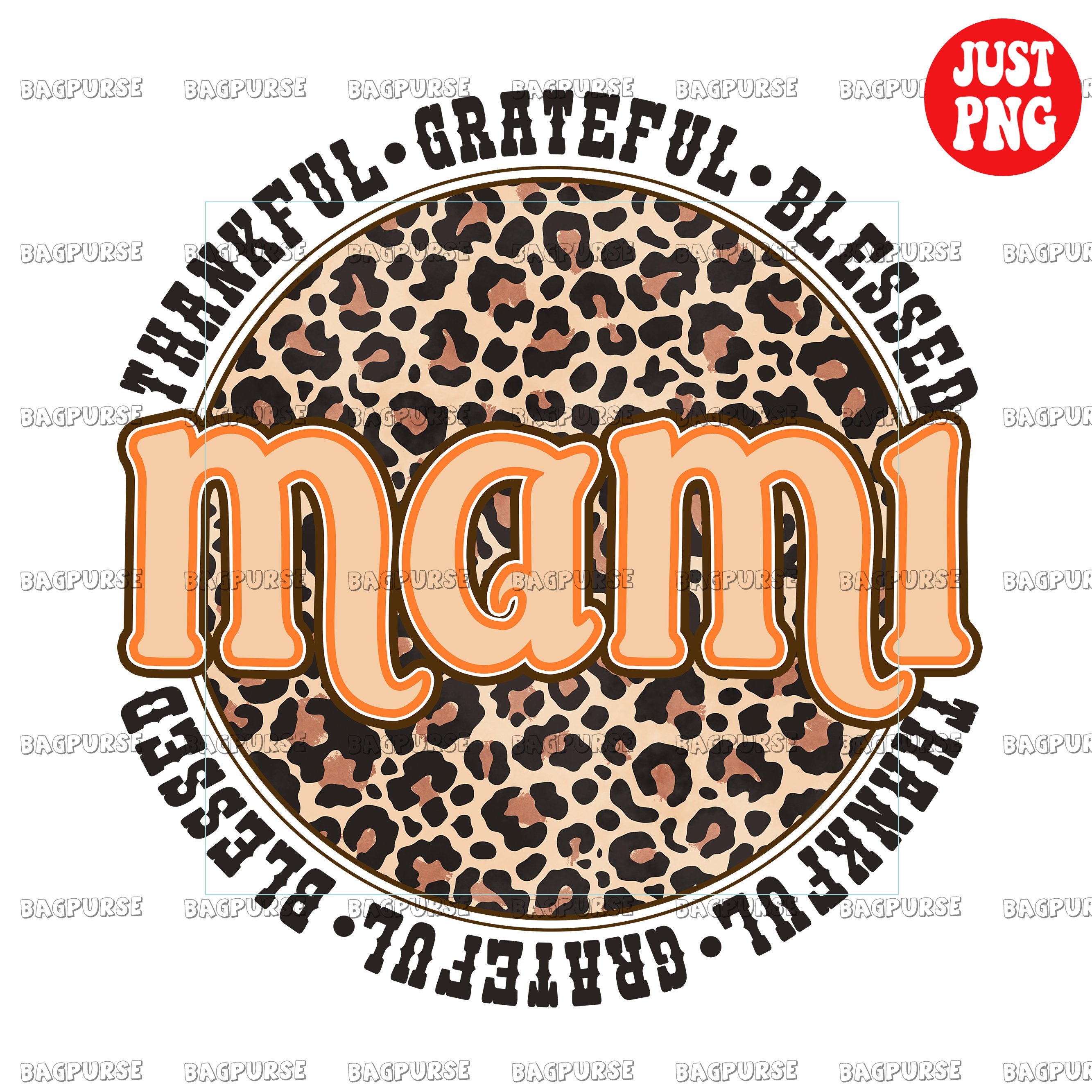 Mami Mami PNG Sublimation Mami Thankful Grateful Blessed - Etsy