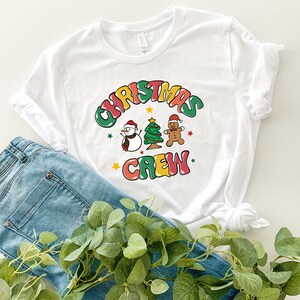 Christmas Crew PNG, File Design for Sublimation or Print, Digital ...