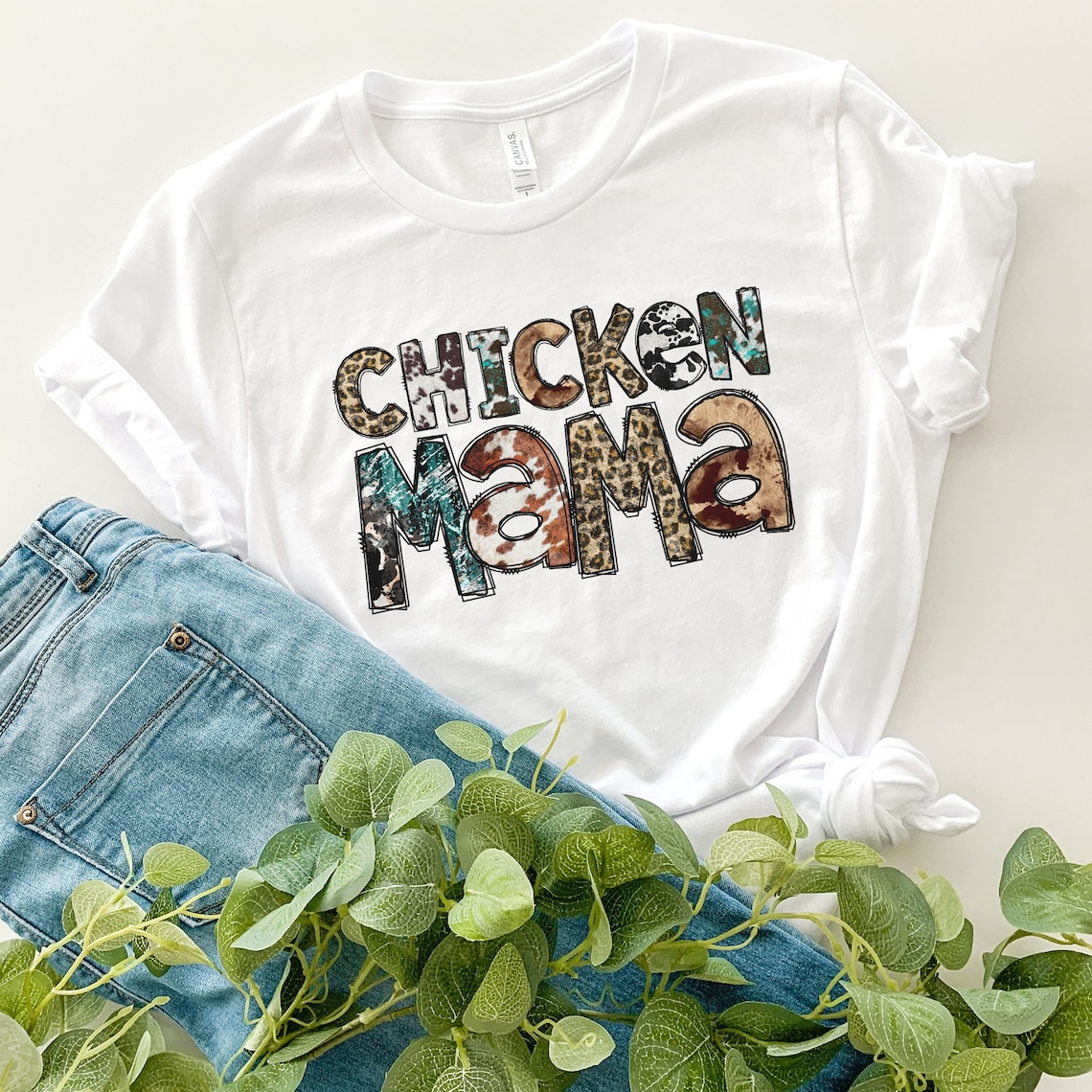 Chicken Mama PNG Farmhouse Chicken Mom File Design for - Etsy