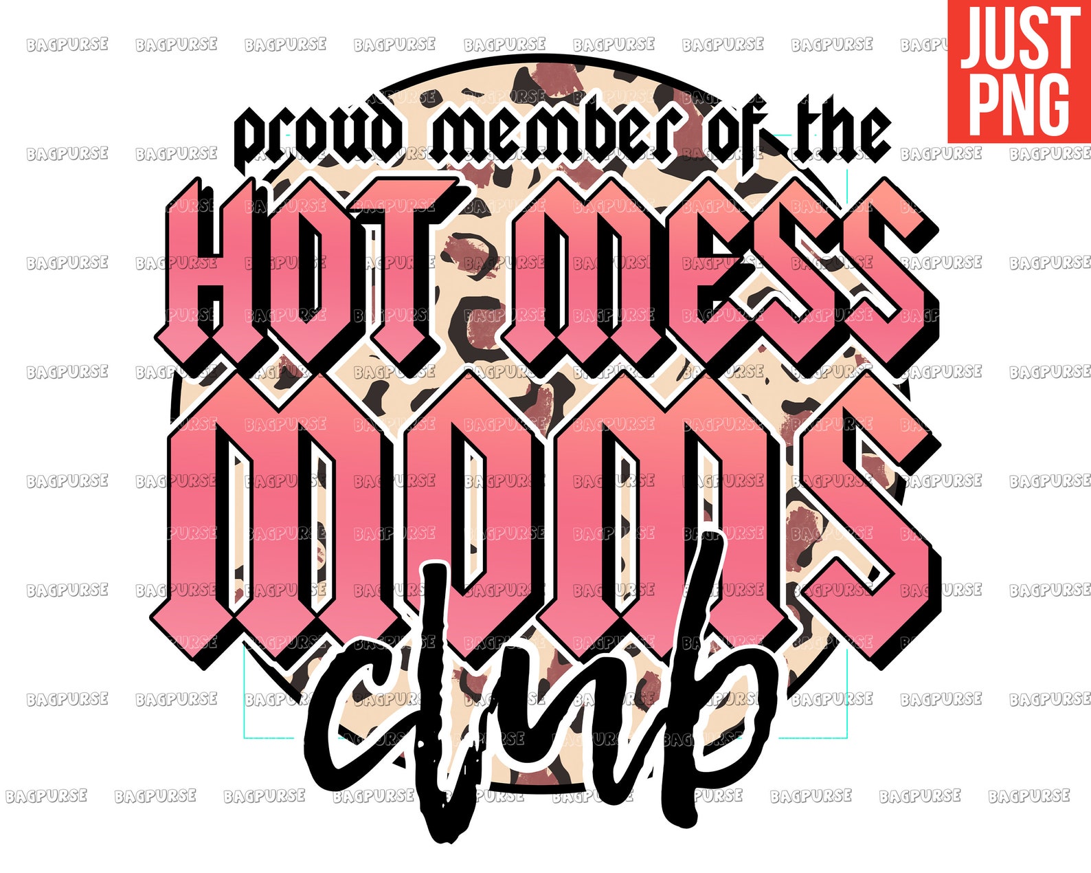 Proud Member of the Hot Mess Moms Club Hot Mess Moms Club - Etsy