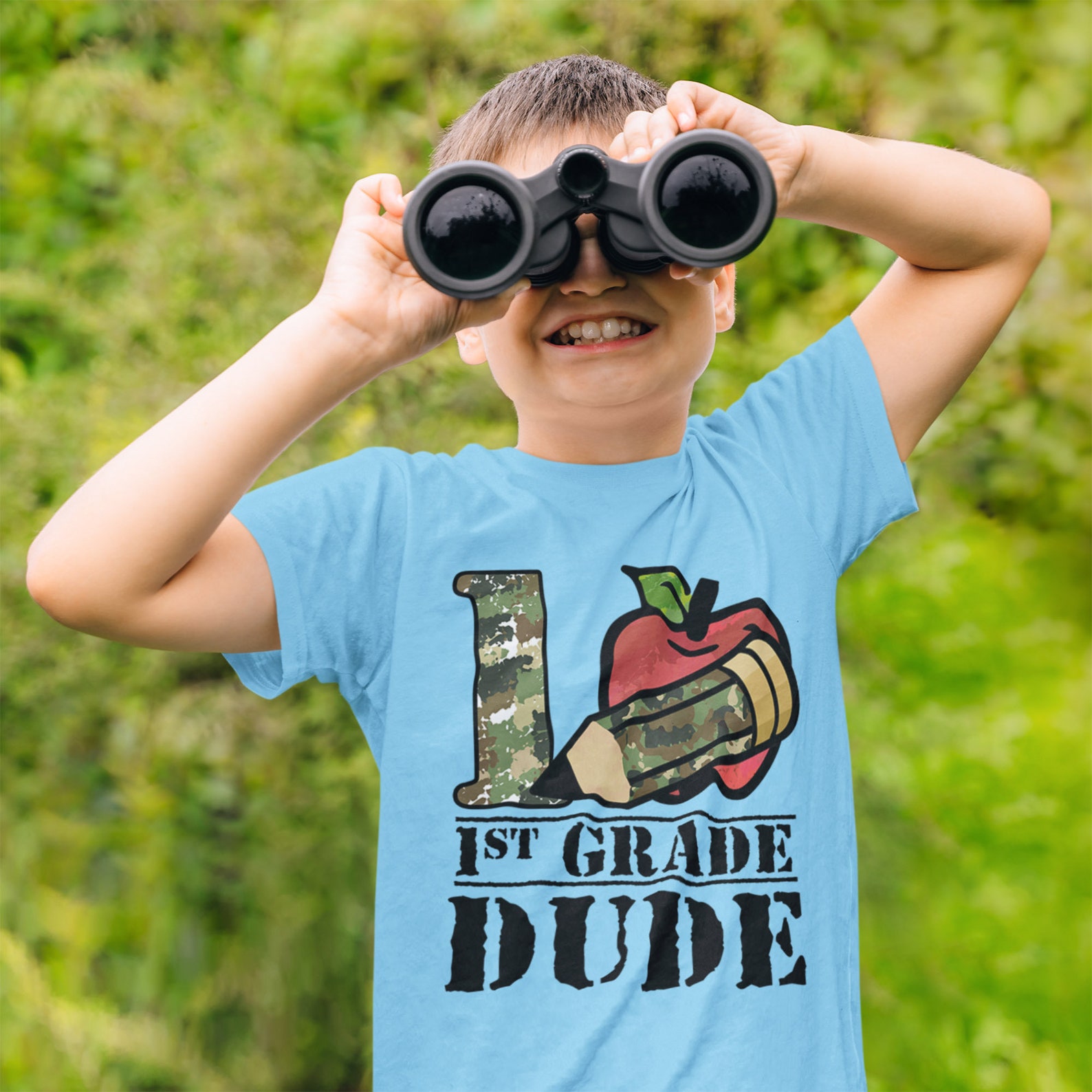 First Grade Dude 1st Grade Boy Back to School Pencil Camo - Etsy