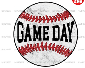 Baseball Game Day Png - Etsy