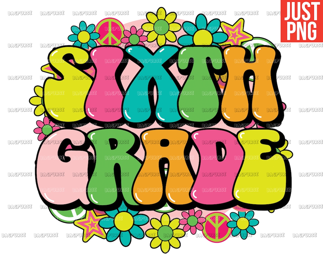 Sixth Grade PNG 6th Grade School Flowers Summer Spring Designs Girls sixth-grade-png-6th-grade-school-flowers-summer-spring-designs-girls