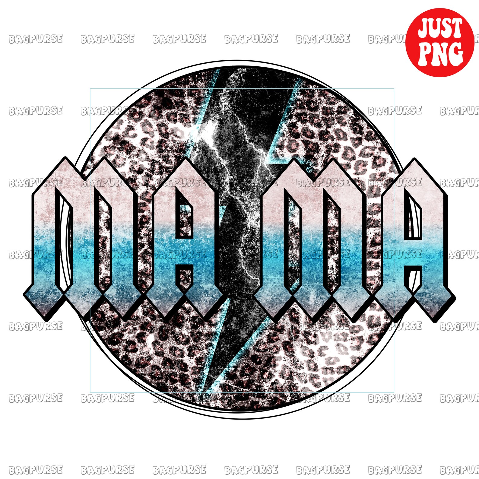 Mama Rock PNG Mama Rock Sublimation Mama Rock Leopard - Etsy