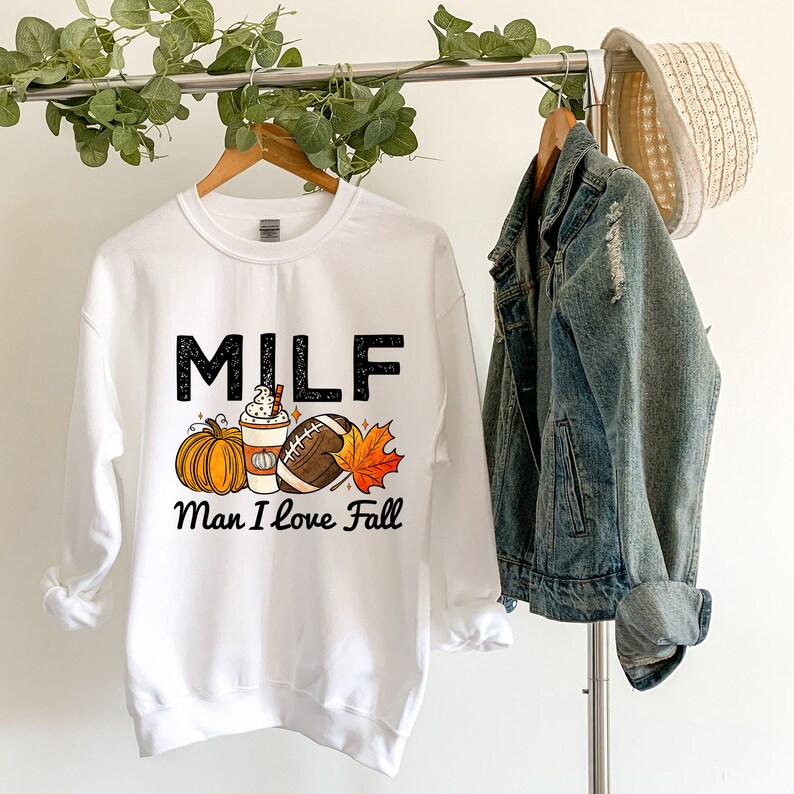 Man I Love Fall PNG Pumpkin Football Pumpkin Spice Funny - Etsy