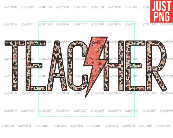 Teacher PNG Teacher Rock PNG Rocker Teacher Rock and Roll - Etsy