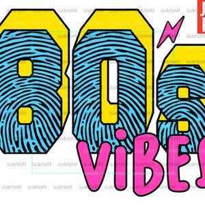 80s Vibes, 80s Vibes PNG, 80s Vibe Sublimations, 1980s Retro ...