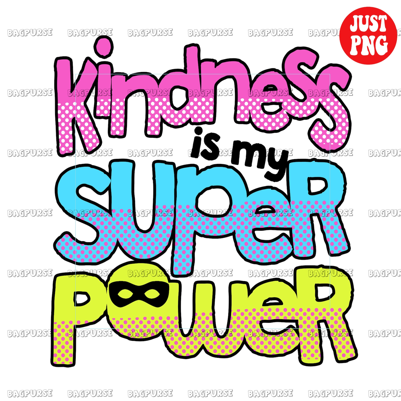 Kindness is My Super Power Be Kind PNG Be Kind Sublimation - Etsy