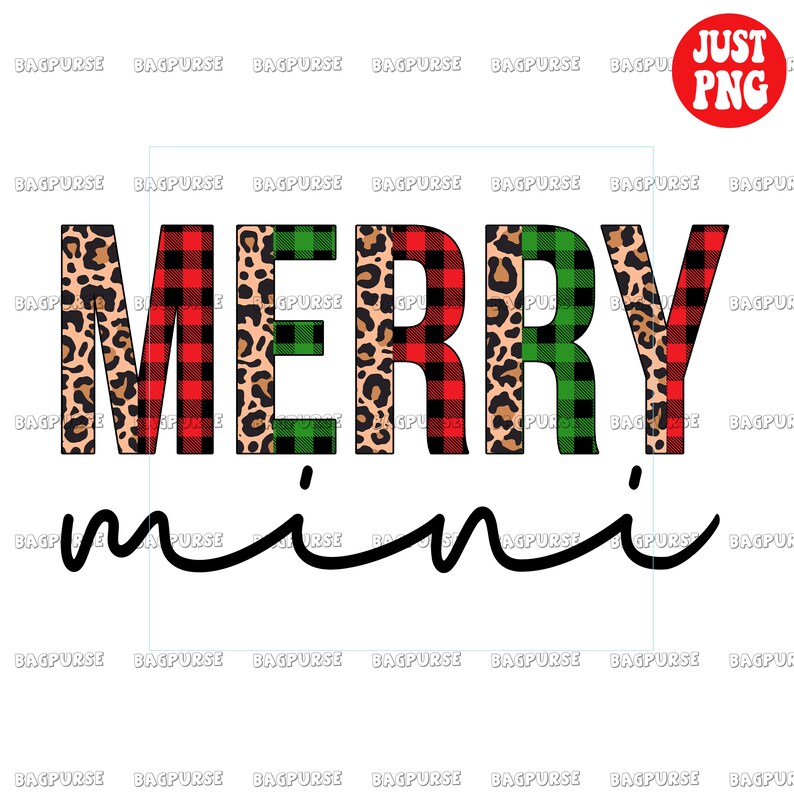 Merry Mama and Mini Merry Mama PNG Merry Mini PNG Christmas - Etsy