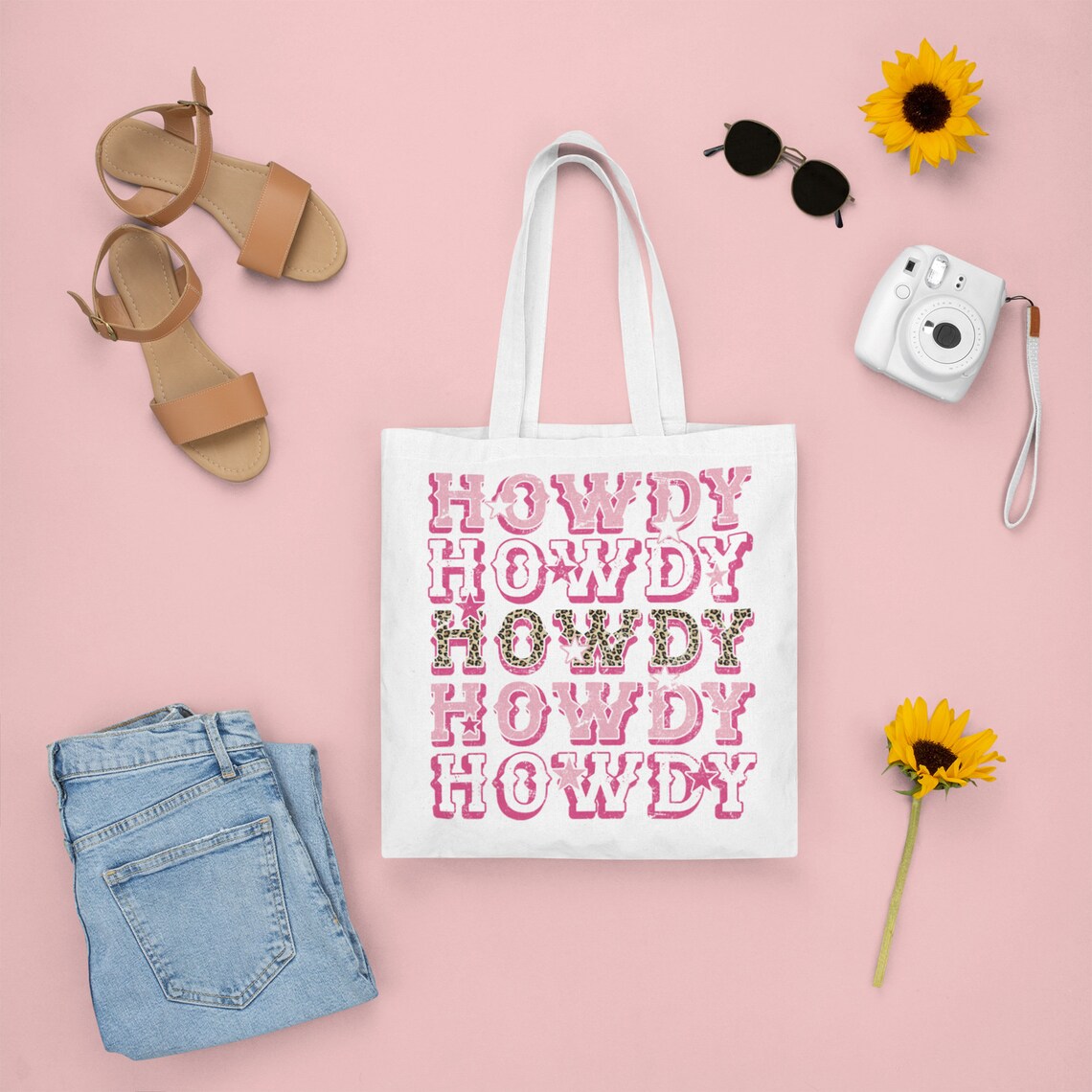 Howdy Howdy PNG Howdy Sublimation Howdy Pink Leopard - Etsy