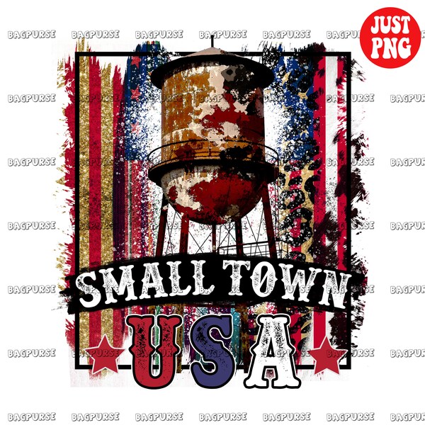 Small Town Usa - Etsy