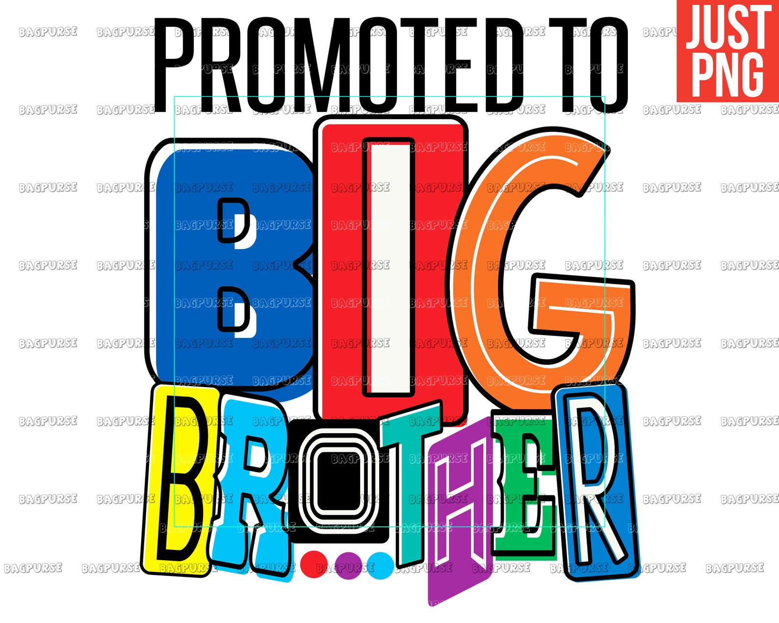 Promoted to Be Big Brother PNG New Big Brother File Design - Etsy