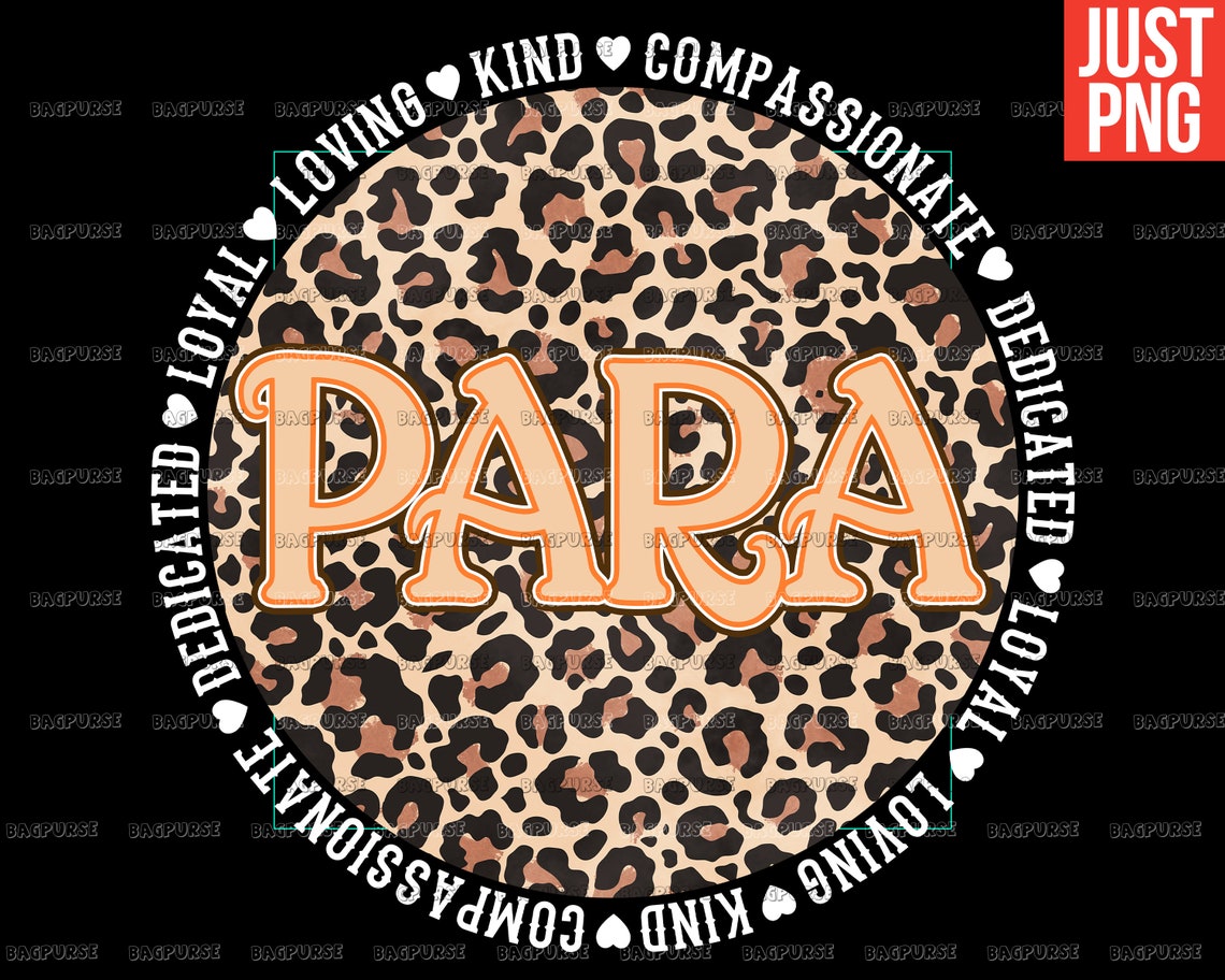 Para PNG Para Sublimations Paraprofessional Educator PNG - Etsy