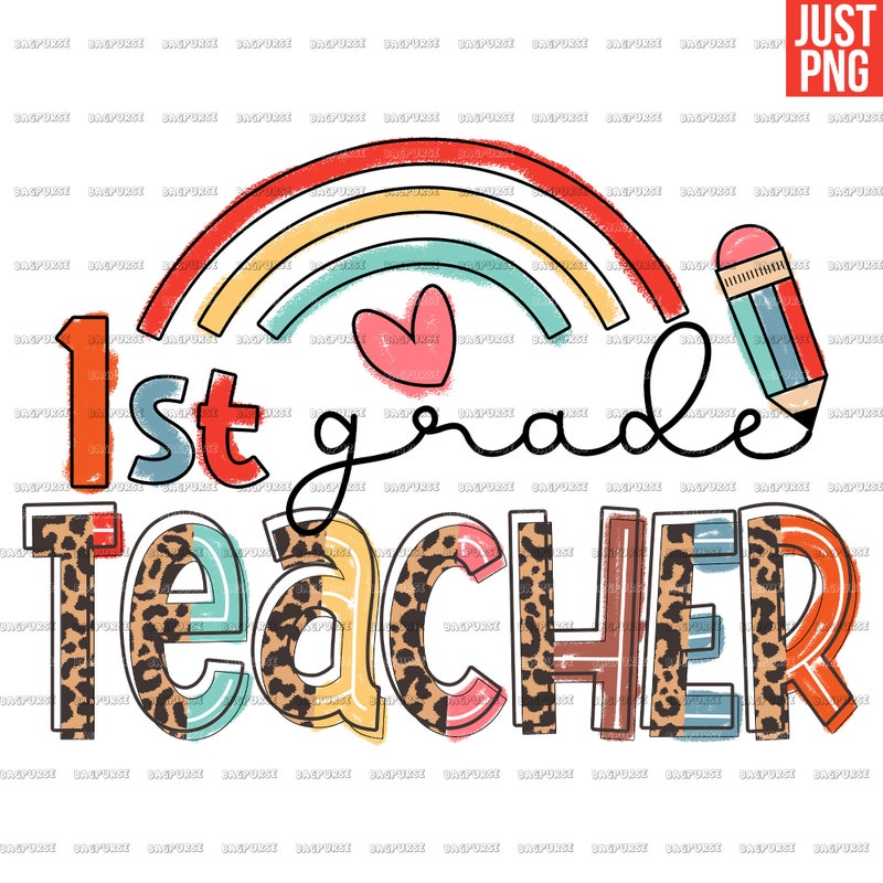1st Grade Teacher Shirt - Etsy