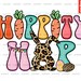 Hippity Hop PNG, Easter PNG, Hip Hop Easter Bunny, File Design for ...