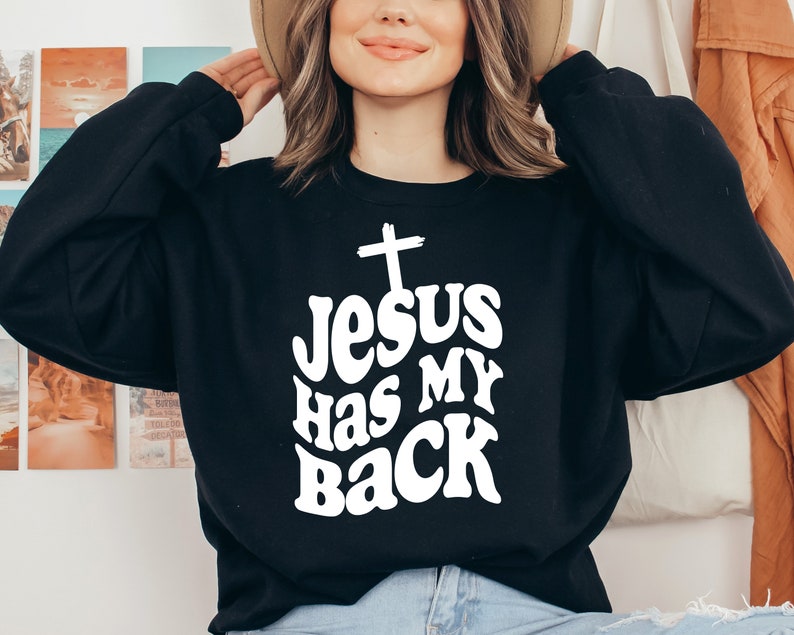 Jesus Has My Back PNG Christian PNG Design File for - Etsy